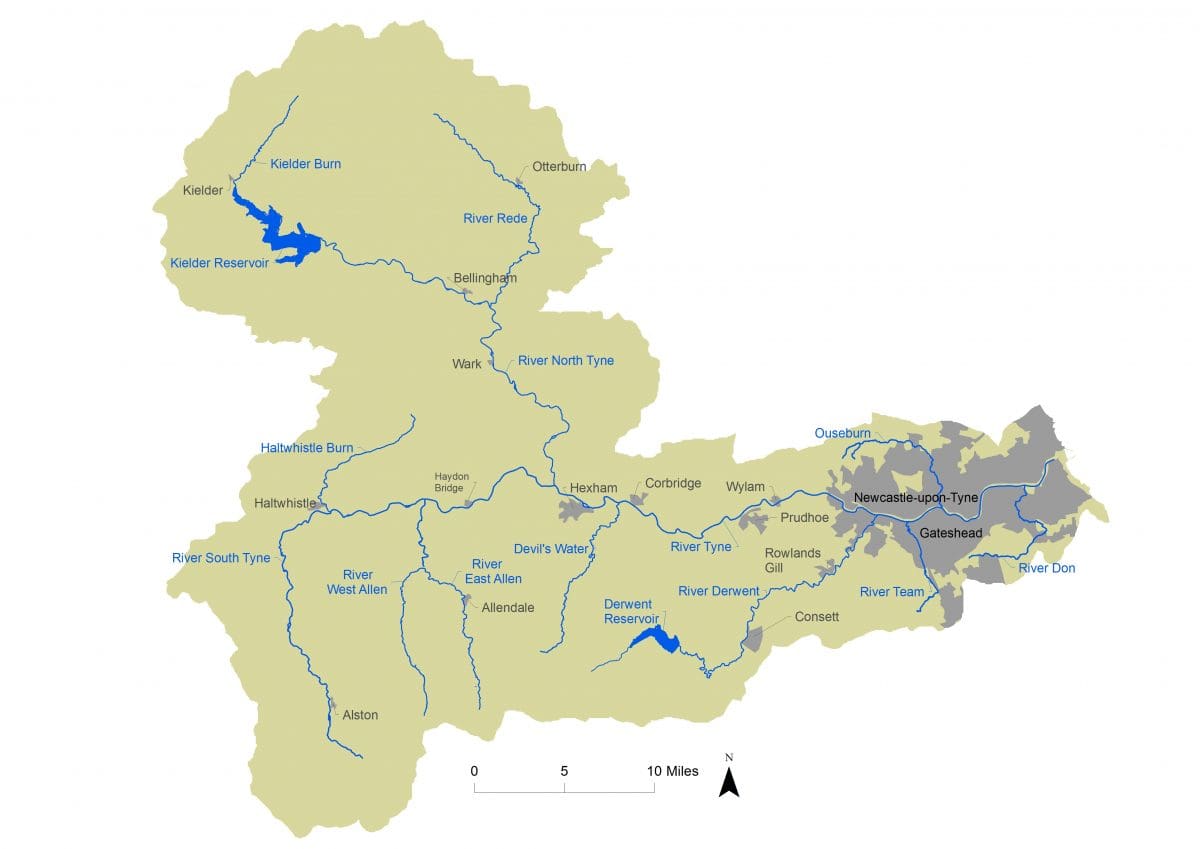 Catchment Plan map | Tyne Rivers Trust