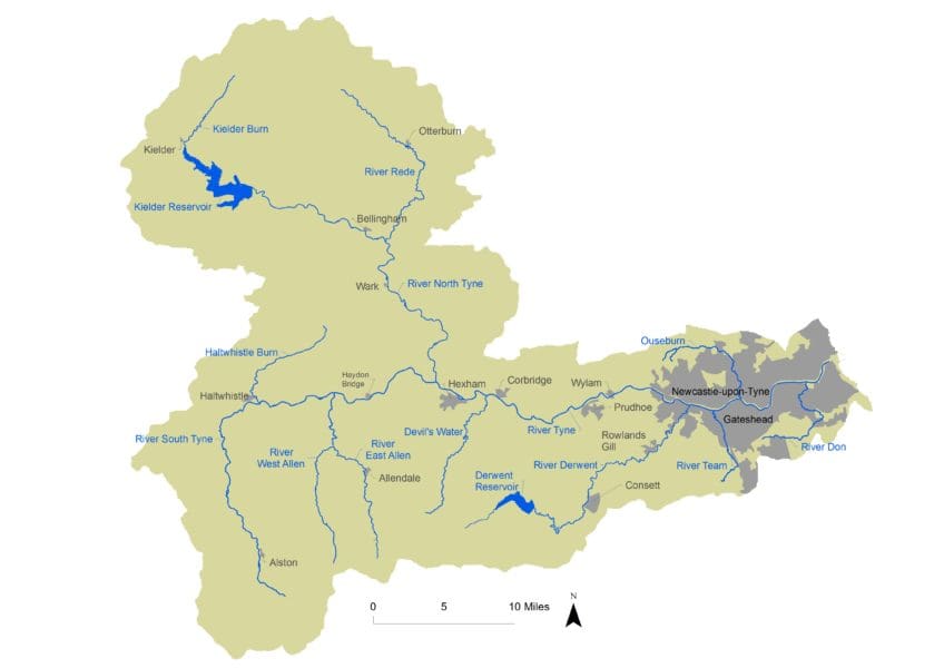 Catchment Plan map | Tyne Rivers Trust