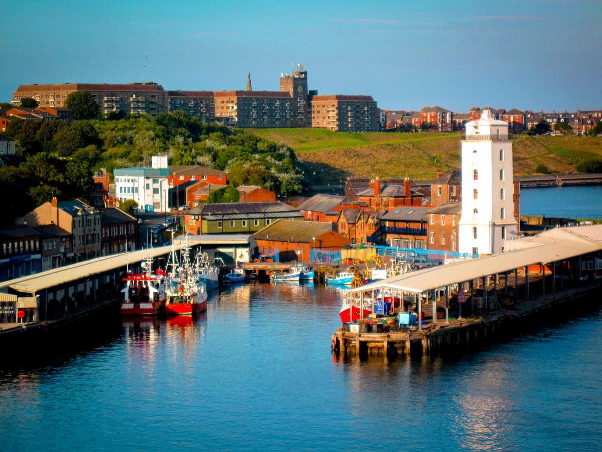 Fish Quay afternoon sunlight | Tyne Rivers Trust