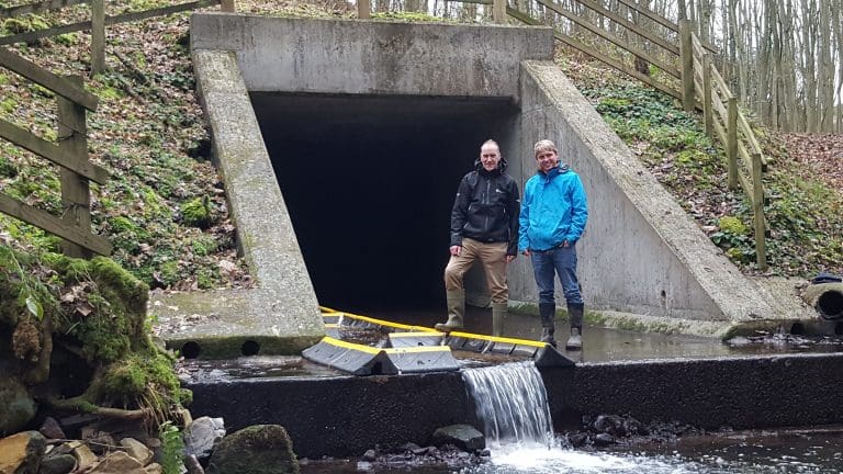 Making culverts more fish-friendly | Tyne Rivers Trust