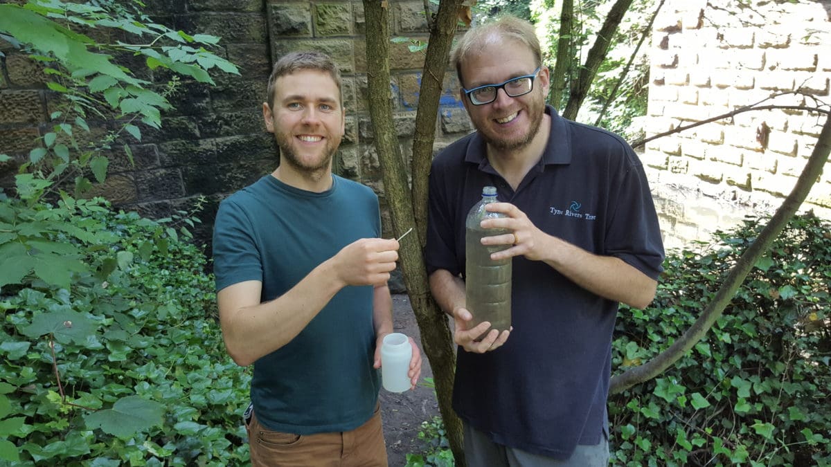 Daryl Hughes, Adopt a Stream Volunteer & Graham Holyoak, Project ...