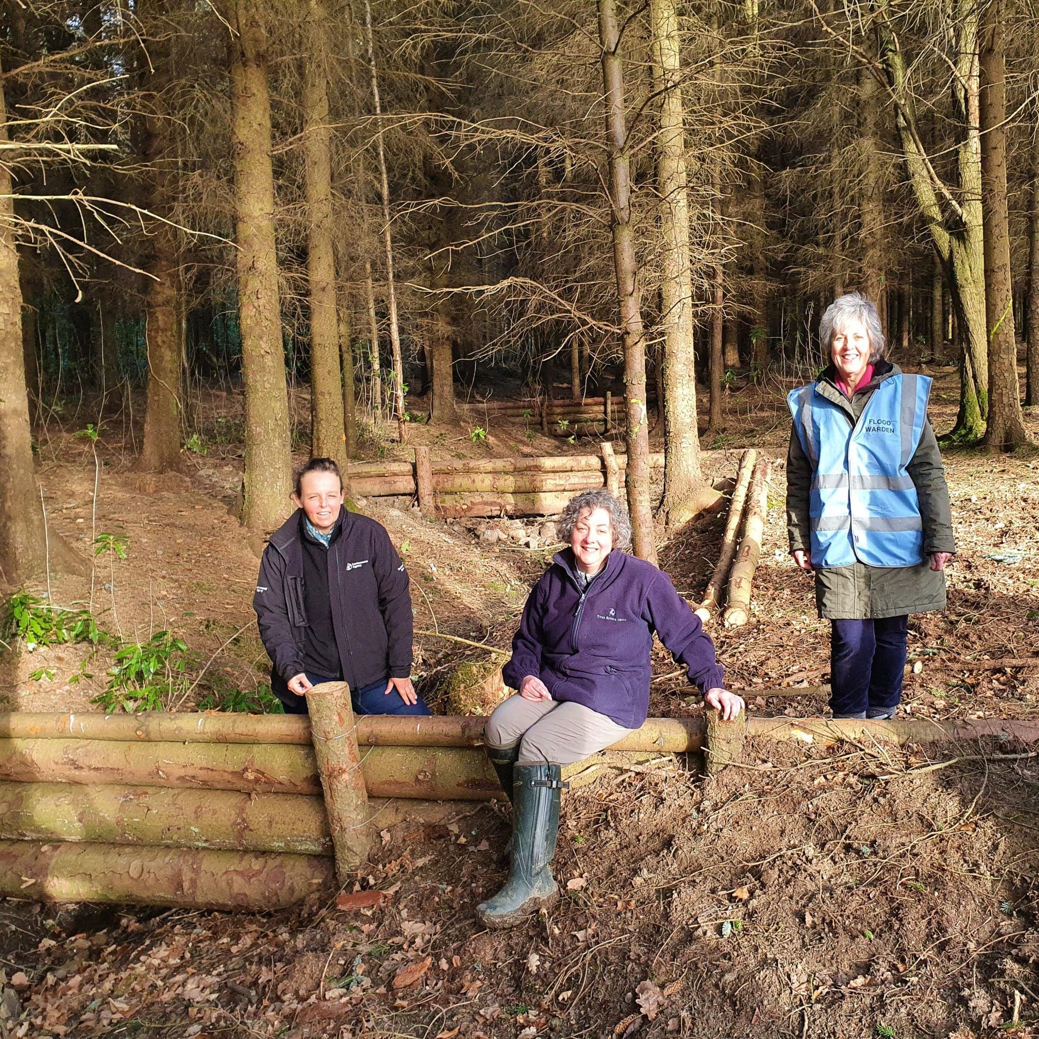 NATURAL FLOOD MANAGEMENT WORK UNDERWAY IN NORTHUMBERLAND VILLAGE | Tyne ...