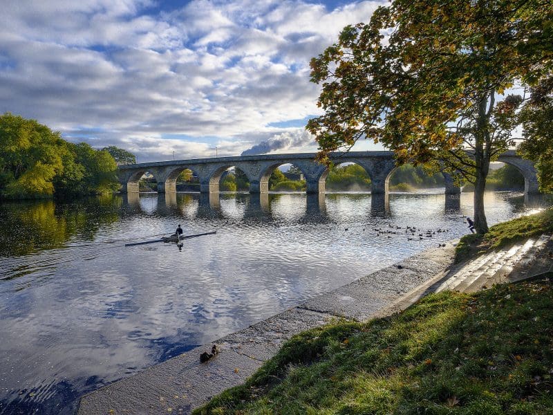 9. September - Hexham Bridge by Bob Turner | Tyne Rivers Trust